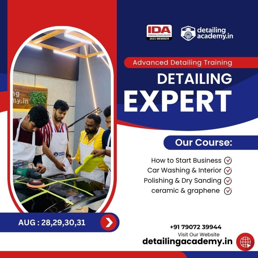 Our Detailing Course • Detailing Training Academy India